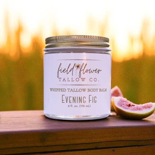 Evening Fig Tallow Body Balm – Field Flower Tallow Co.
